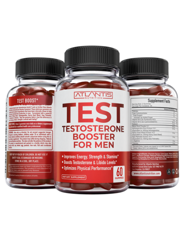 Testosterone Booster Gummies – Atlantis Nutrition