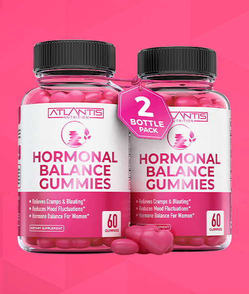Hormonal Balance Gummies 2-Pack (120 Gummies) – Atlantis Nutrition